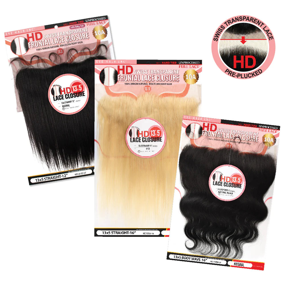 Eve Hair Inc® 13x5 HD Swiss Lace Closure – ATLANTA BEAUTY DEPOT II