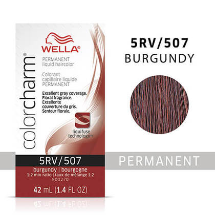 WELLA® Color Charm Liquid 5RV Burgundy – ATLANTA BEAUTY DEPOT II