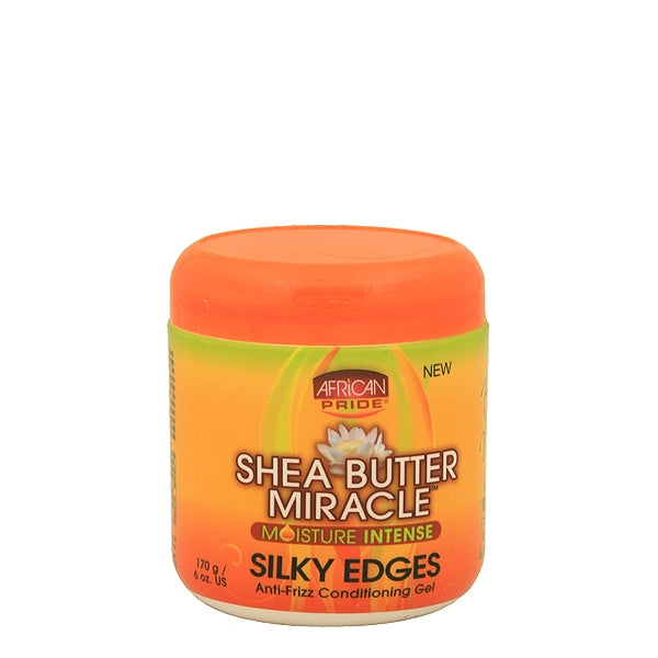 African Pride® Shea Butter Miracle Silky Edges (6 oz.) – ATLANTA BEAUTY ...