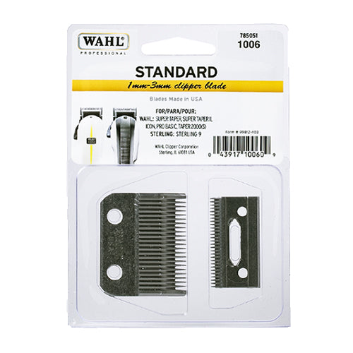 WAHL® 2 Hole Standard Clipper Taper Blade – ATLANTA BEAUTY DEPOT II